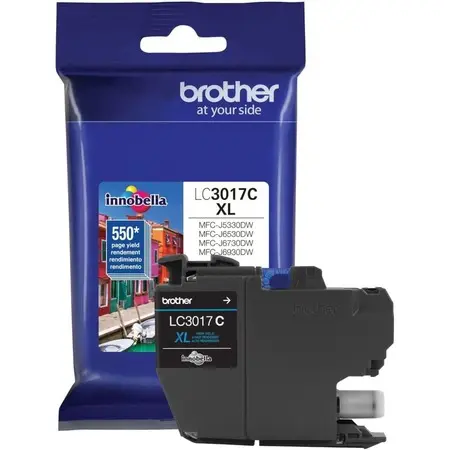 Brother Innobella LC3017C Original High Yield Inkjet Ink Cartridge ...
