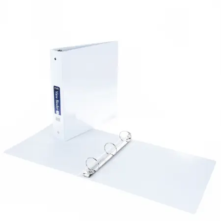 BULK Carton 3 Ring Binder .5 Inch View Black.15Mm Pvc 900 Gsm Board ...