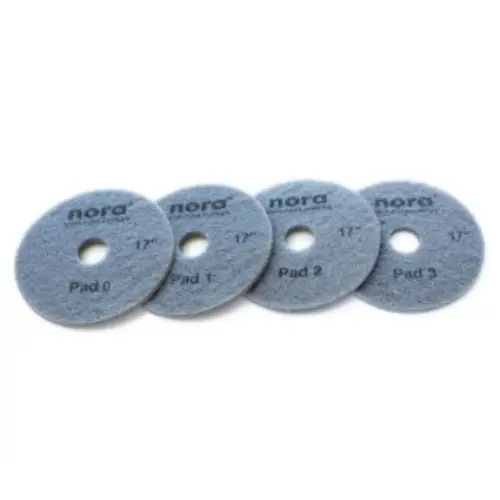 501706 Nora Floor Cleaning Pad 17" #3, 4 Pads/Case