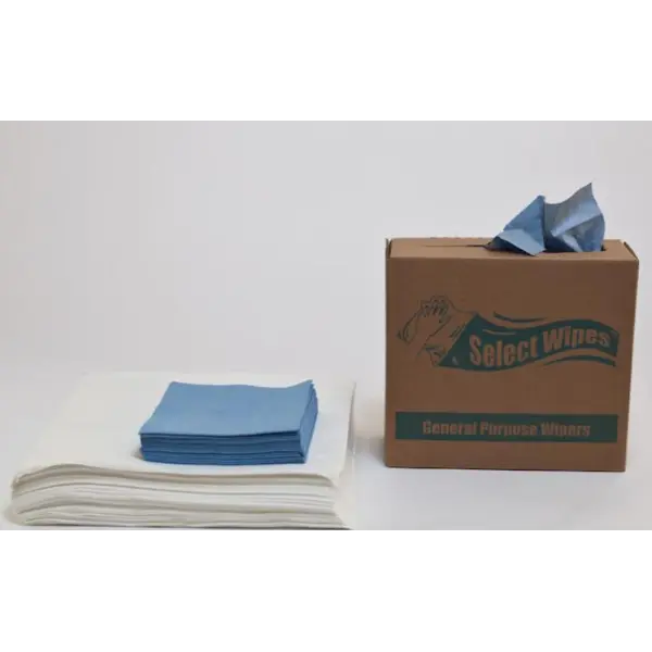 CS-CHEMWIPE 12X13,QTR FLD POLY BAGGED,WHT SMOOTH 12/60/CS - American ...