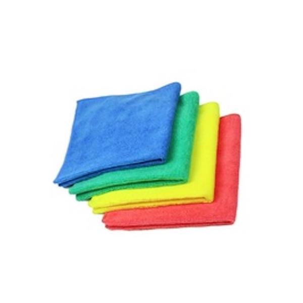 DZ-MICROFIBER TERRY CLOTHS 16X16 RED - American Sanitary Supply Co. Inc