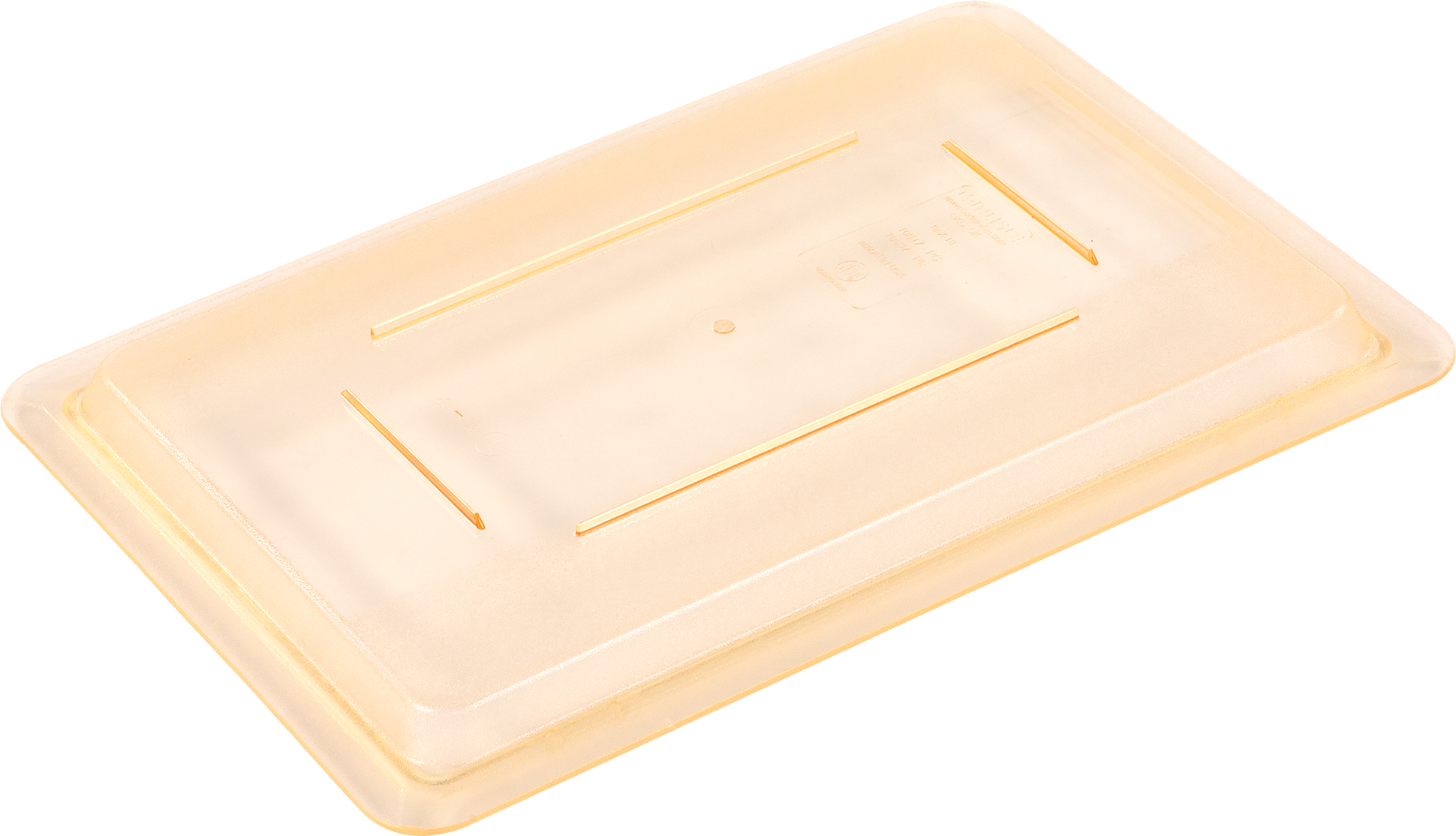 Storplus Color-Coded Food Storage Container Lid 18" X 12" - Yellow ...