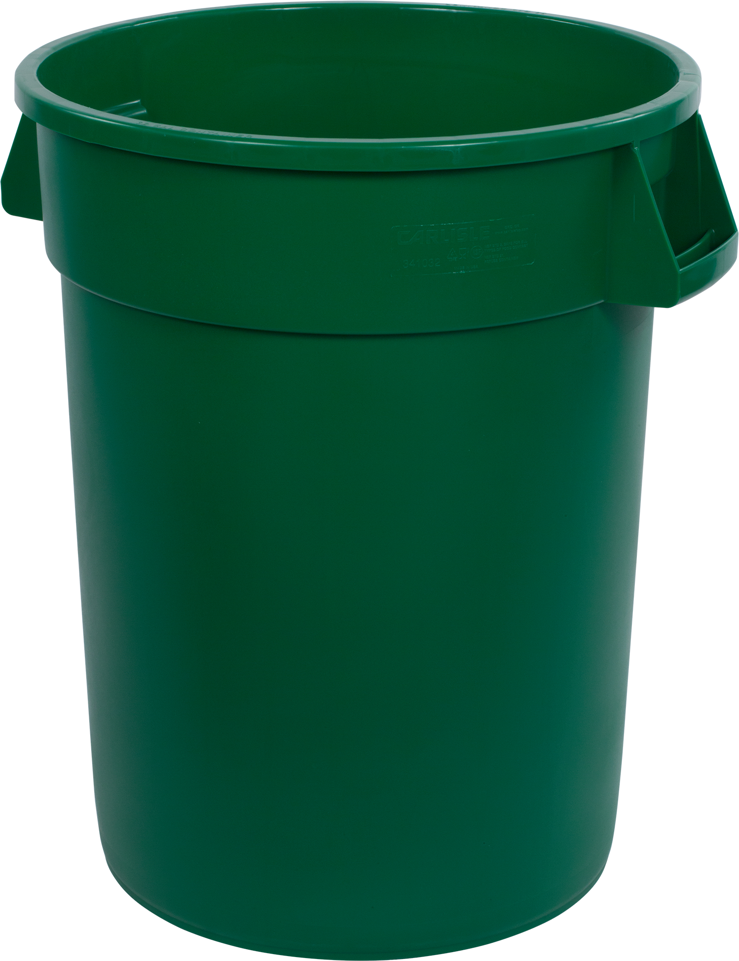 Broncotm Round Waste Bin Trash Container 32 Gallon - Green - 34103209