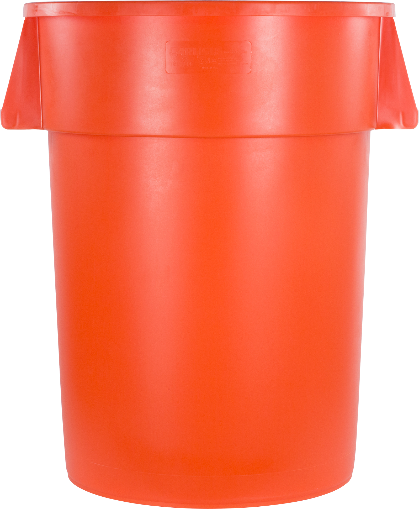 Broncotm Round Waste Bin Trash Container 44 Gallon - Orange - 34104424