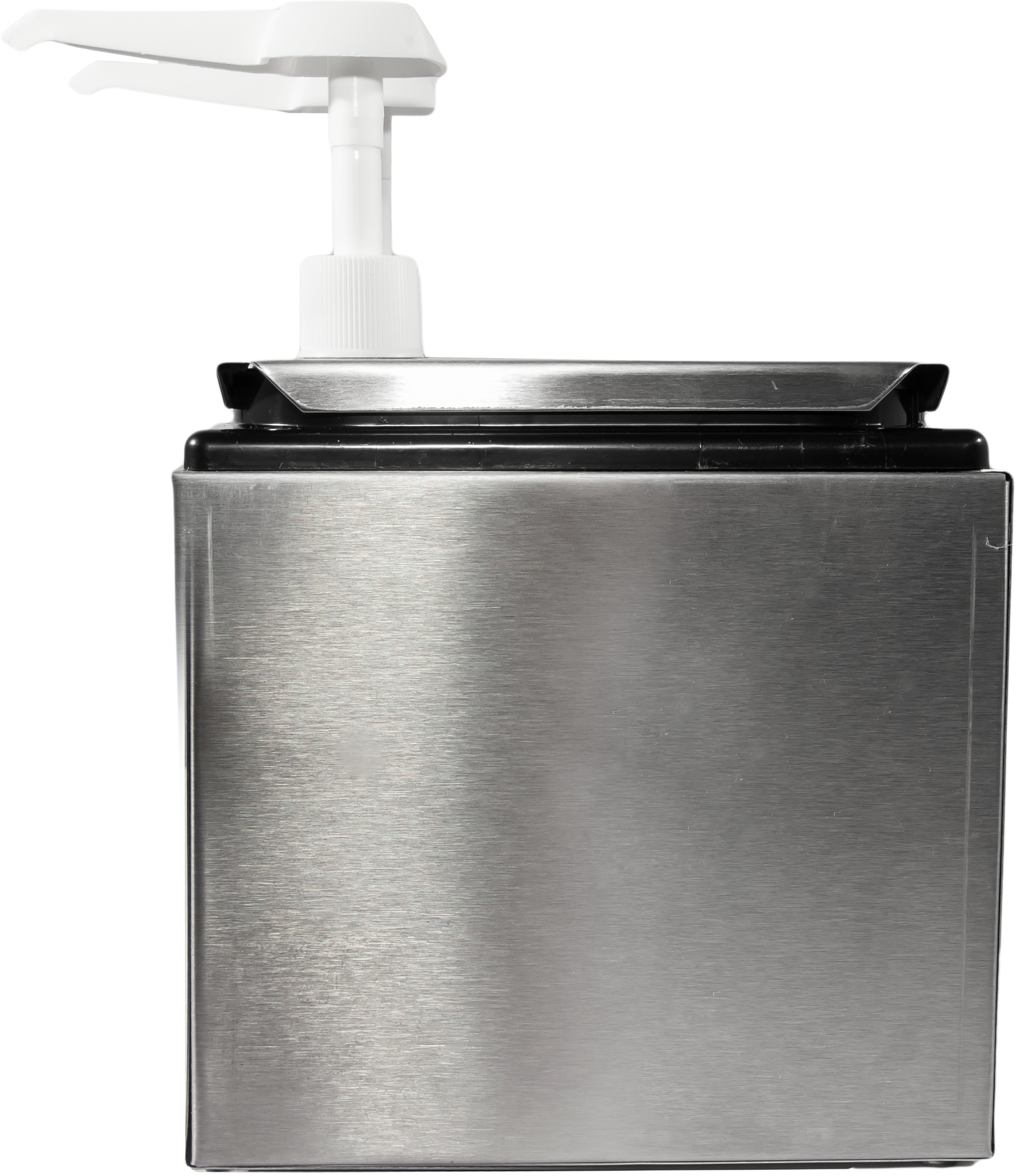 Condiment Topping Rail With 2 Standard Pumps & Jars - Stainless Steel ...