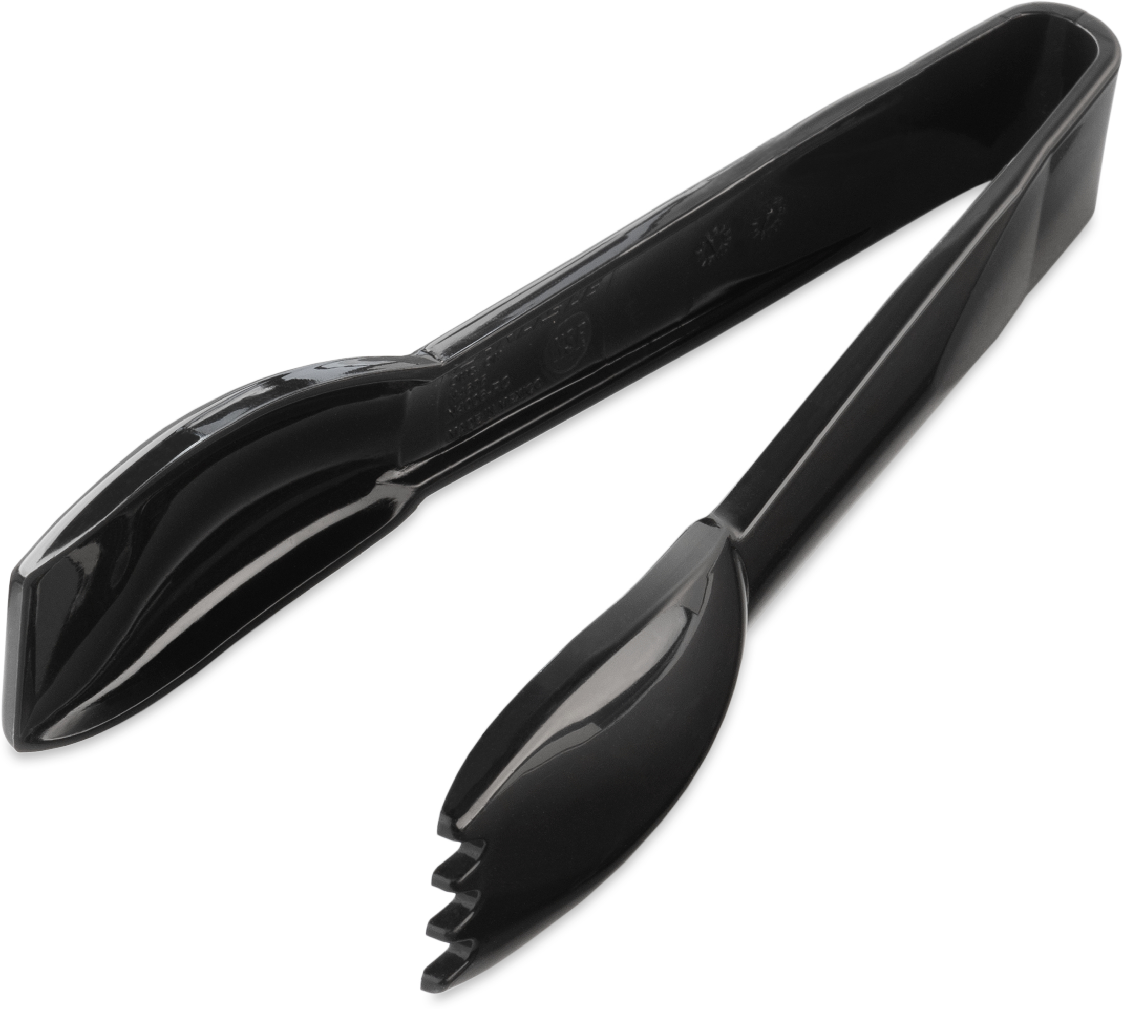 Carly Salad Tong 6.25" - Black - 460603