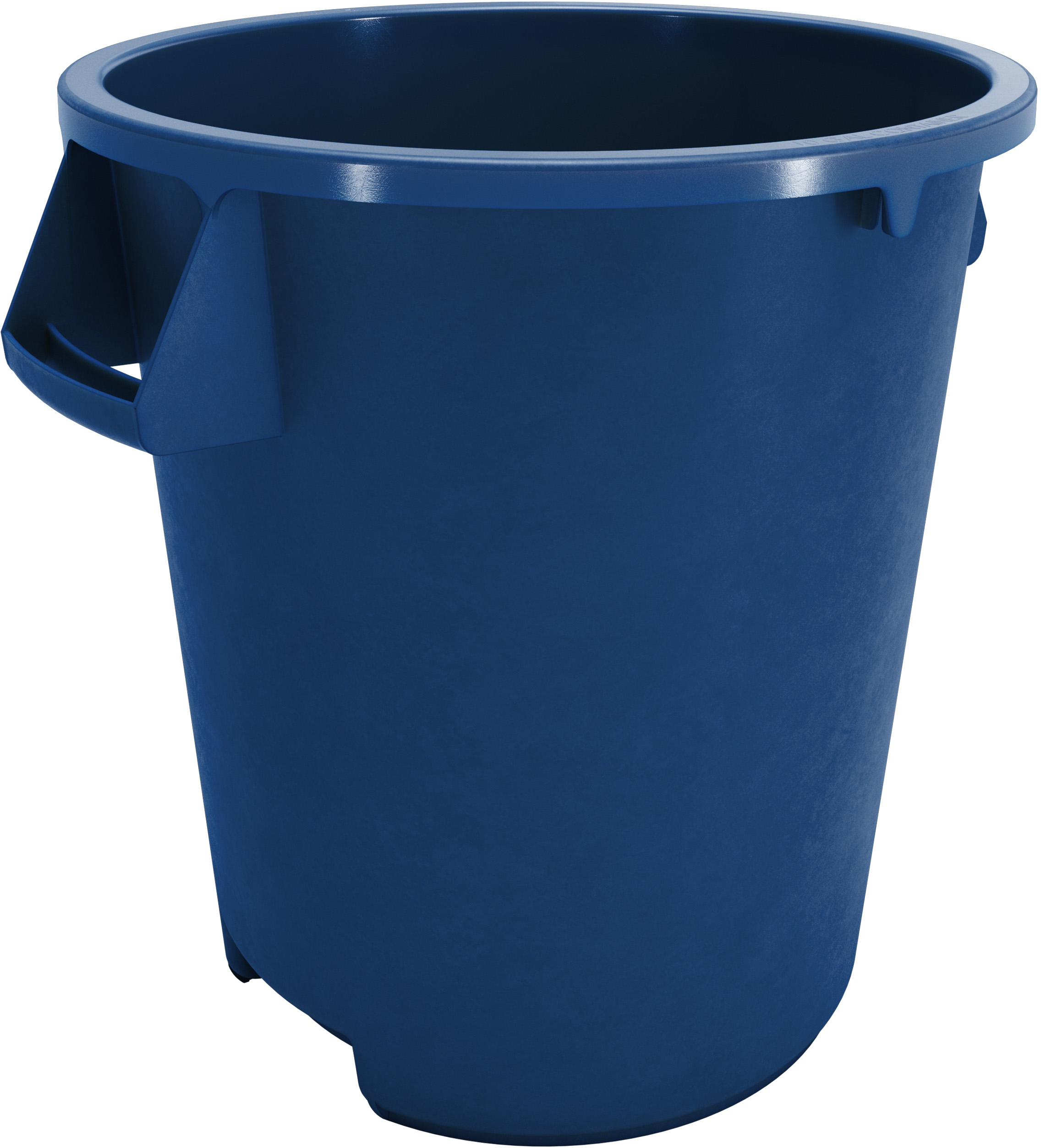 Broncotm Round Waste Bin Trash Container 10 Gallon - Blue - 84101014