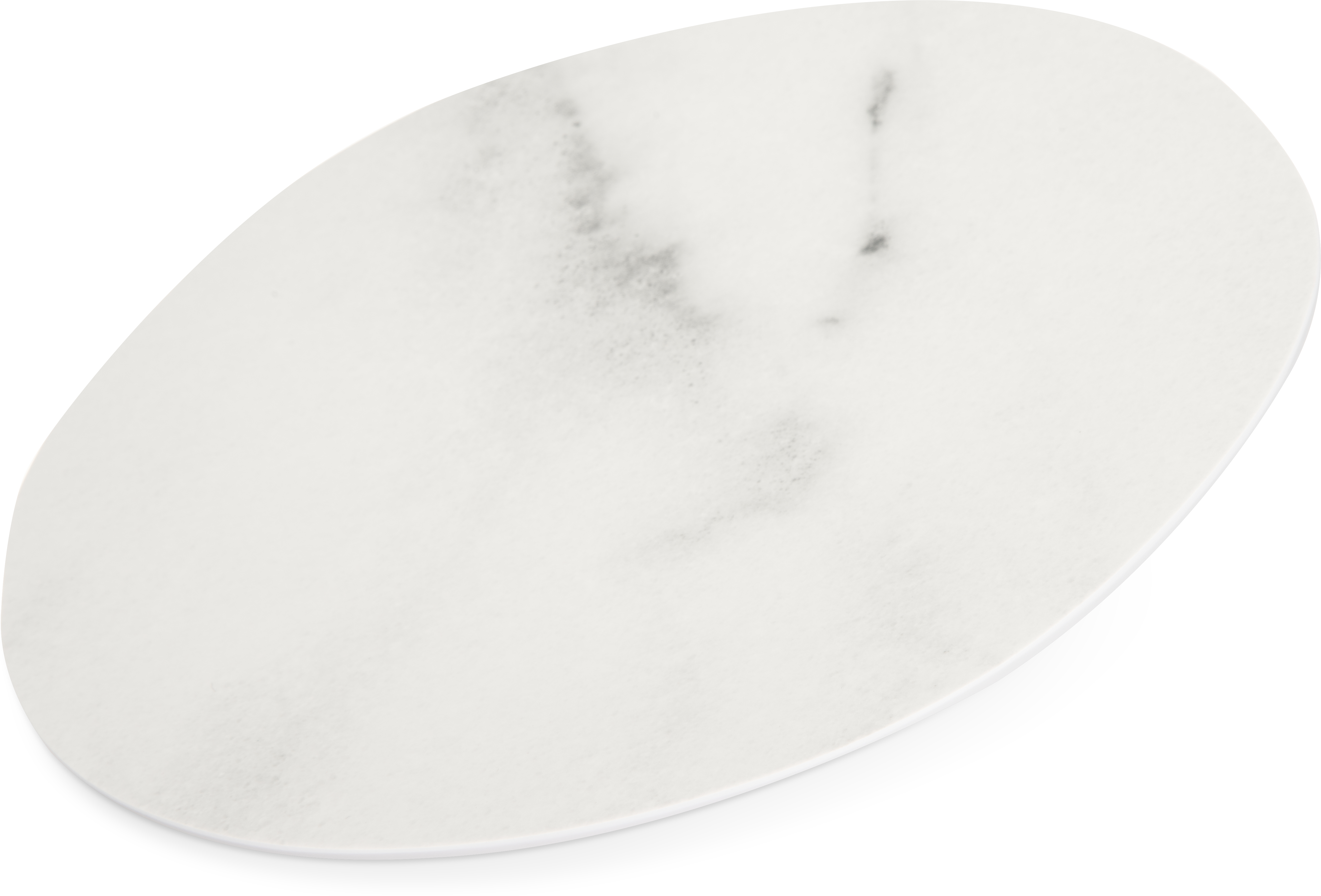 Ridge Melamine Rimless Plate 9" - Marble - 5310437