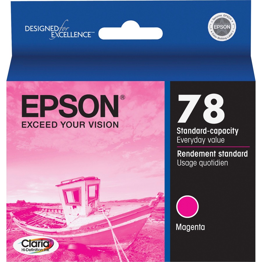 Epson Claria Original Inkjet Ink Cartridge - Magenta - 1 Each