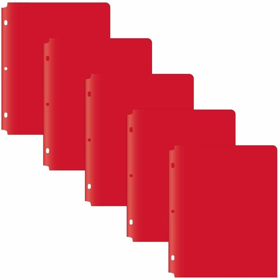 C-Line Products Two-Pocket Heavyweight Poly Portfolio Folder with Three ...