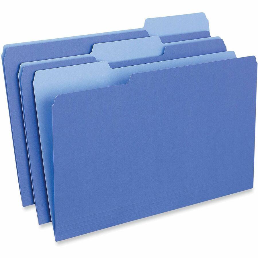 Universal 1/3 Tab Cut Legal Top Tab File Folder