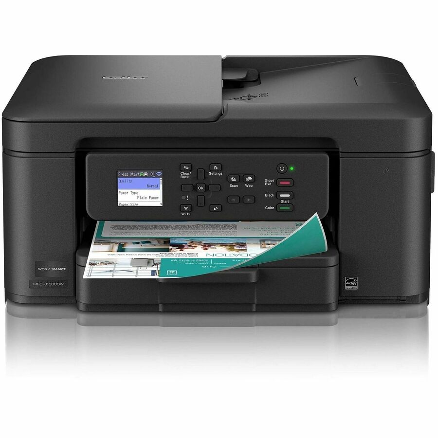 Brother Work Smart MFC-J1360DW Wired & Wireless Inkjet Multifunction ...