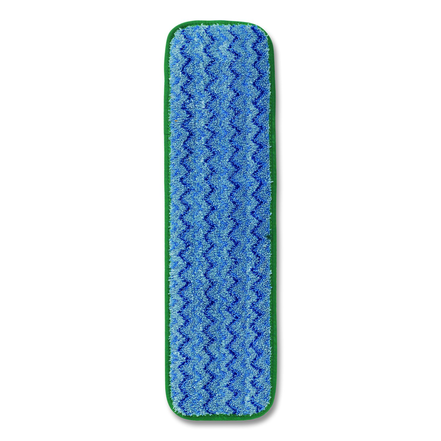 Microfiber Wet Mopping Pad, 18.5" x 5.5" x 0.5", Green, 12/Carton ...