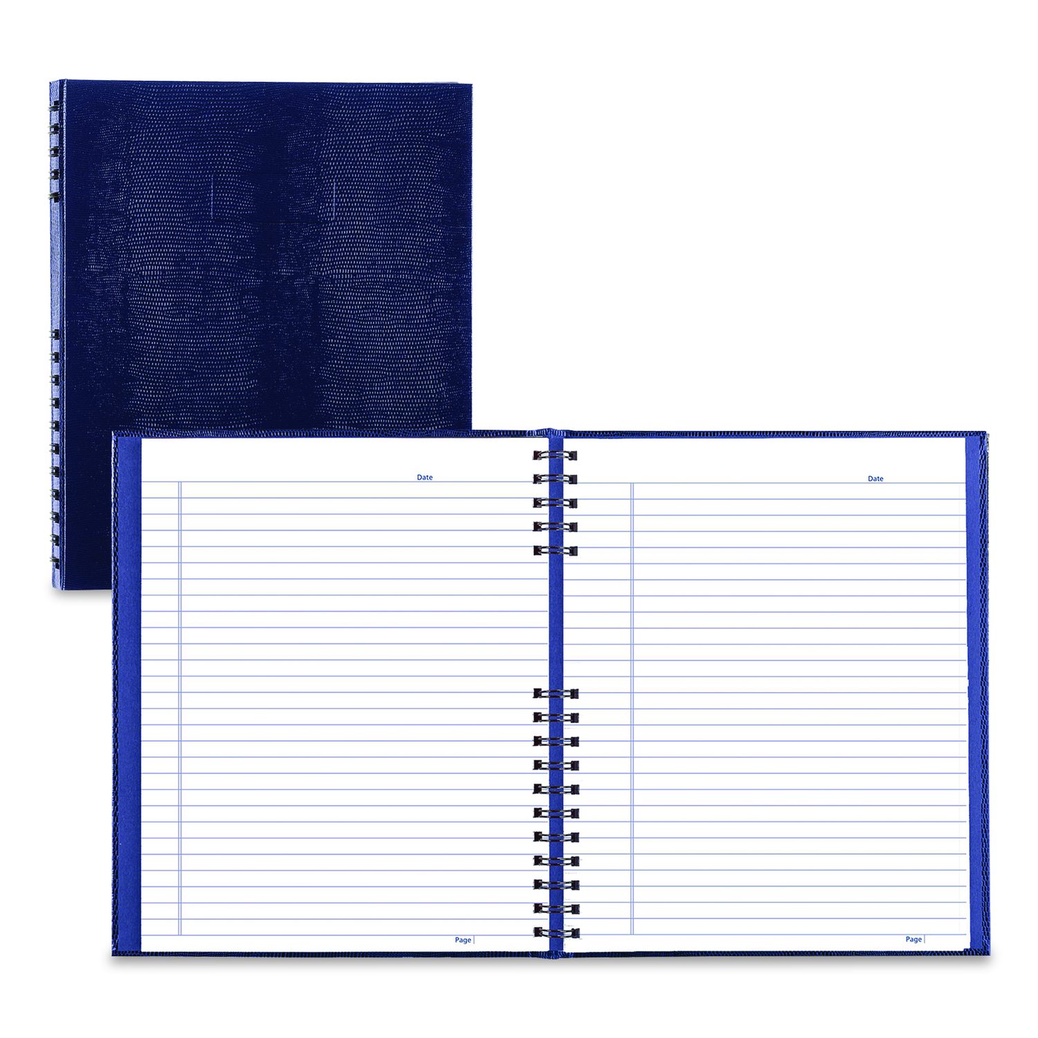 NotePro Notebook, 1-Subject, Wide/Legal Rule, Indigo Blue Cover, (100 ...