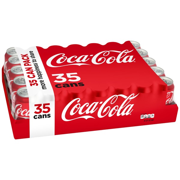 Classic Coke, 12oz Cans, 35 CT - 3S Corp