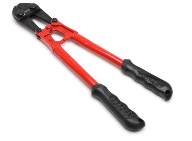 14 inch Bolt Cutter - 1/4 in. Jaw Opening Bolt Cutting Tool w/Tubular ...