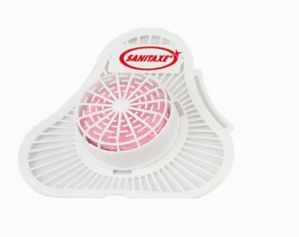 EA-URINAL SCREEN W/BLOCK "PINK" - American Sanitary Supply Co. Inc