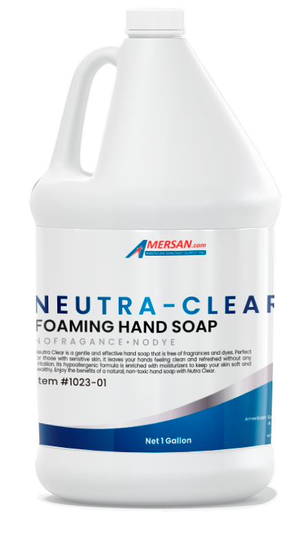 Neutra Clear Foam Soap (No Fragrance, No Dye), 4GL/CS - American ...