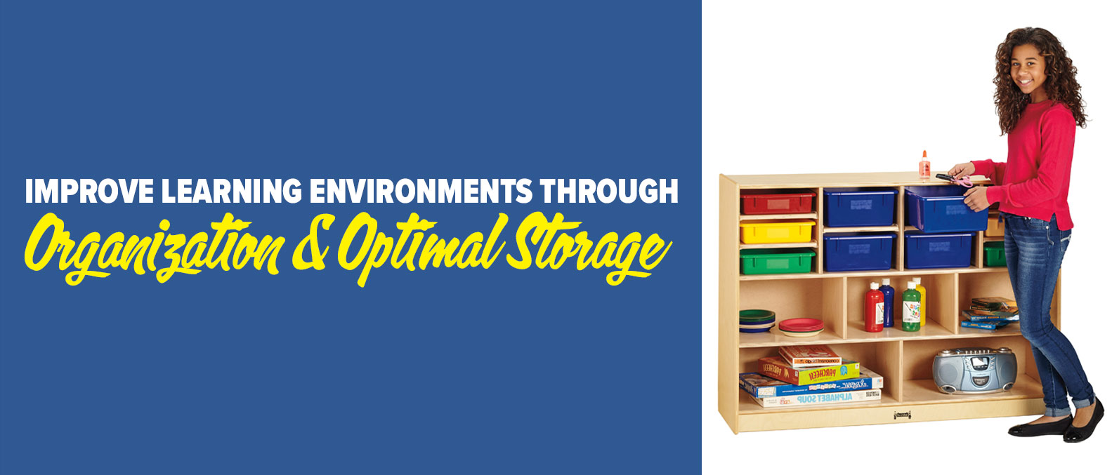 Organization and Storage Solutions for Schools & Classrooms - Bluebay ...