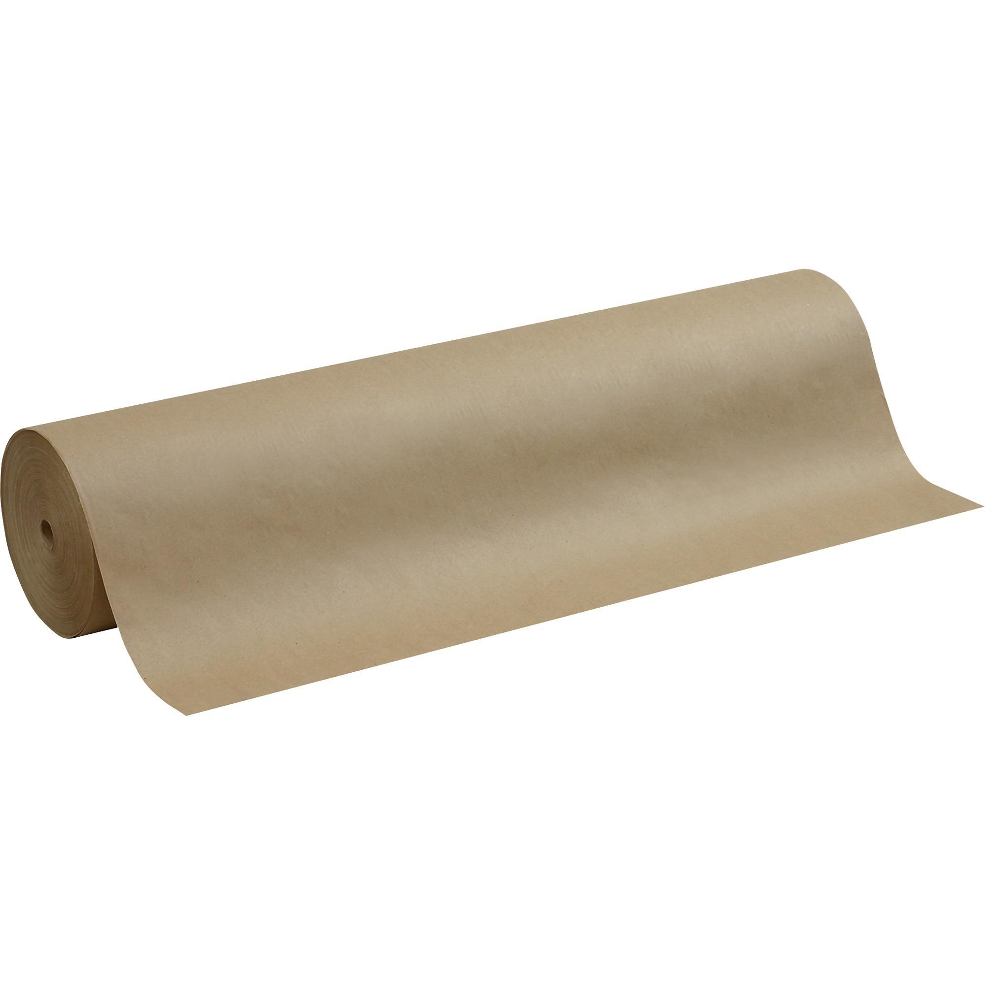 Kraft Paper Roll, 50 lbs., 30" X 1025', Natural, Extra Long & Heavy ...
