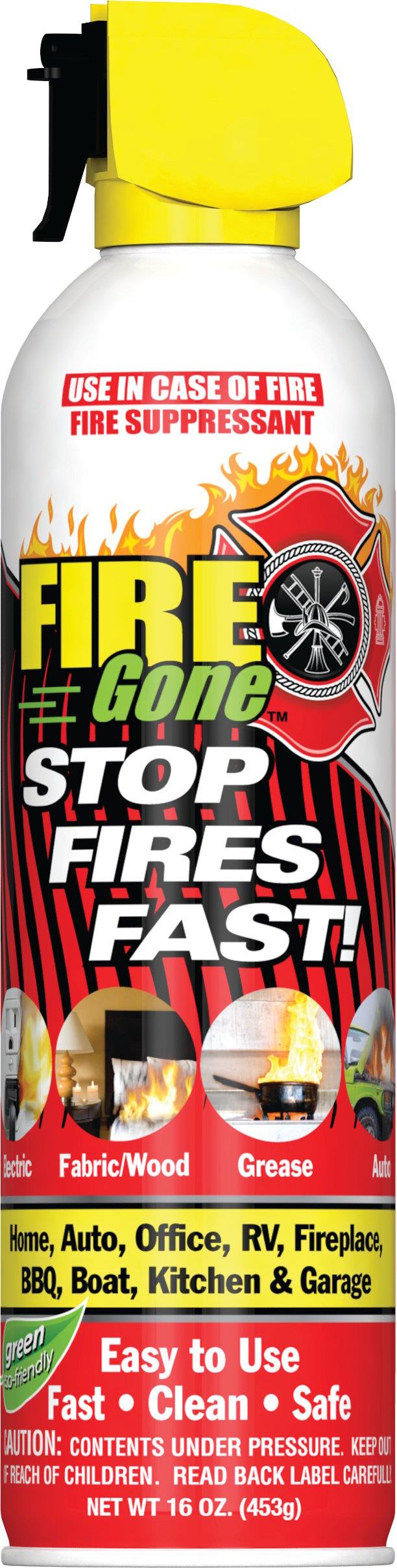 Save on Discount Fire Gone Suppressant 16oz