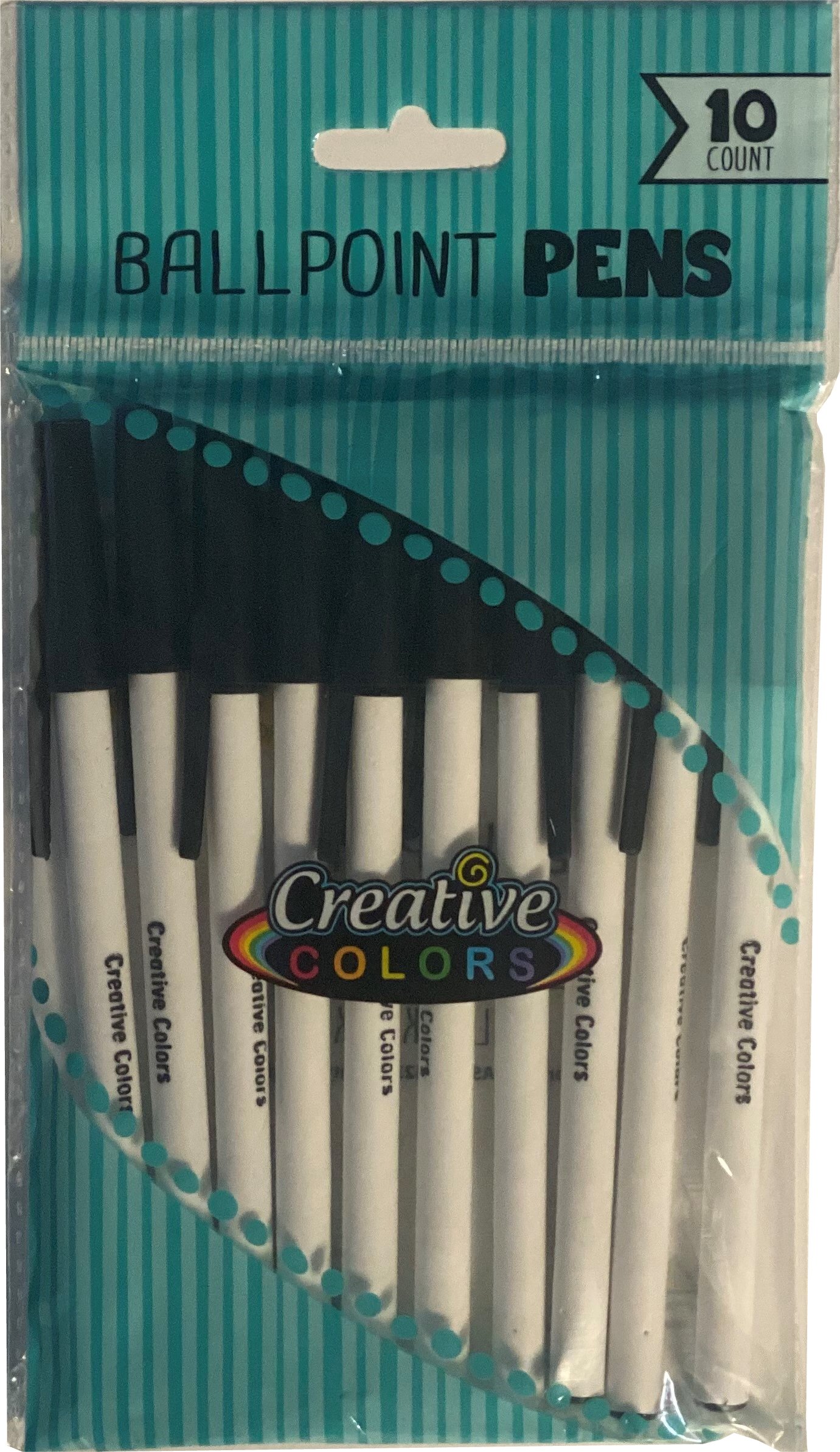 Wholesale BULK Count Ball Point Stick Pens FCS01902 in Bulk