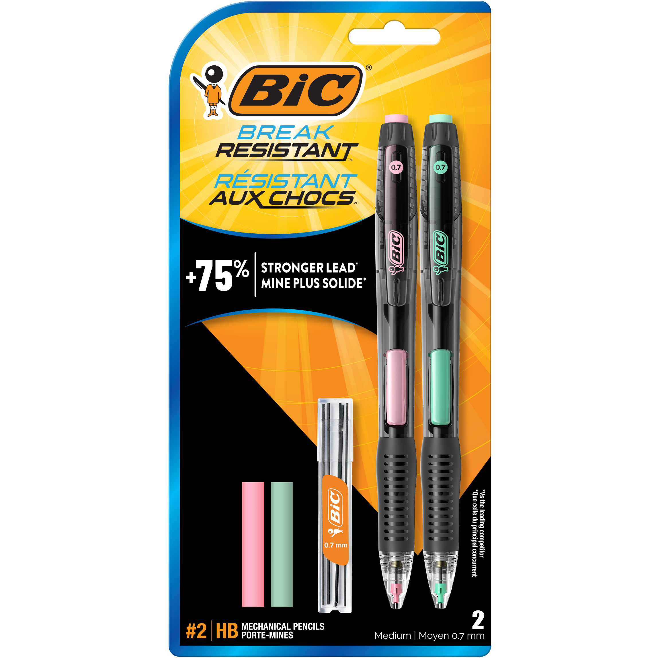 Lead Bic Mechanical Pencil BIC Break Resistant Mechanical Pencils with ...