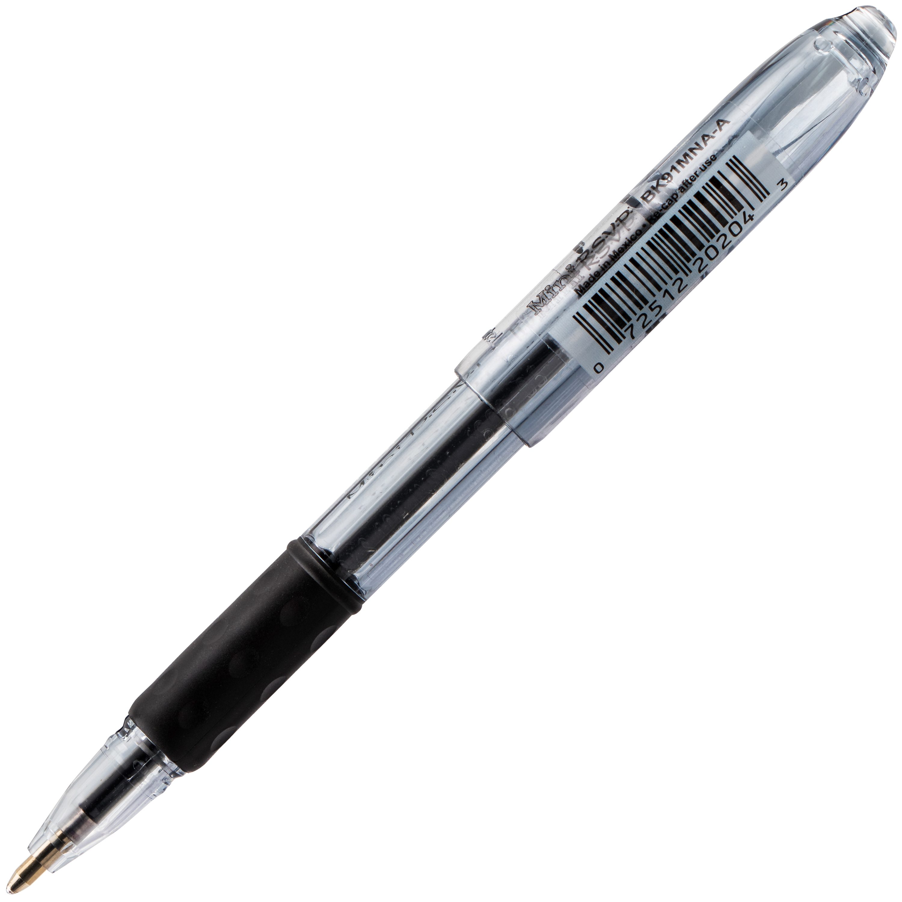 RSVP Mini Ballpoint Pen, (1.0mm) Medium Line, Black Ink