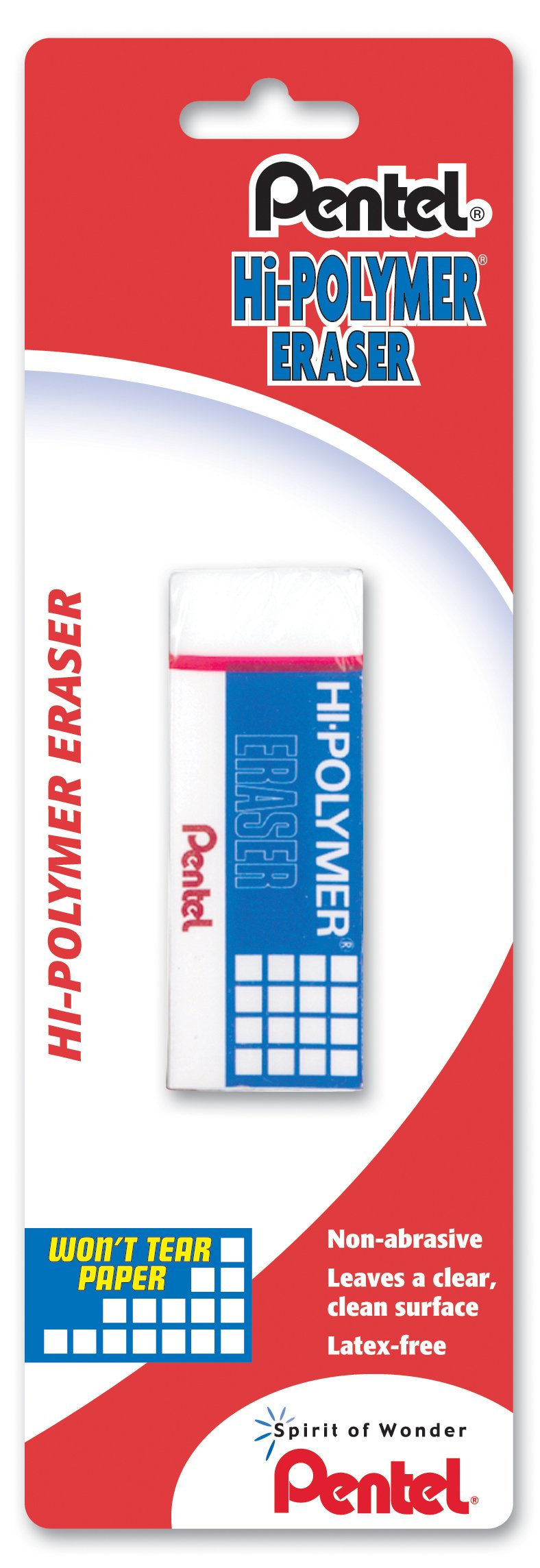 Hi-Polymer Block Eraser, Large White 1-Pk