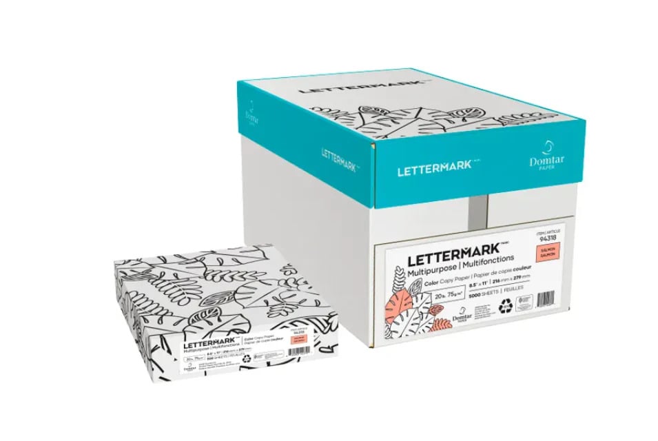 Lettermark Multipurpose Colored Paper, 20 lb, 8.5 x 11, Goldenrod, 500 ...