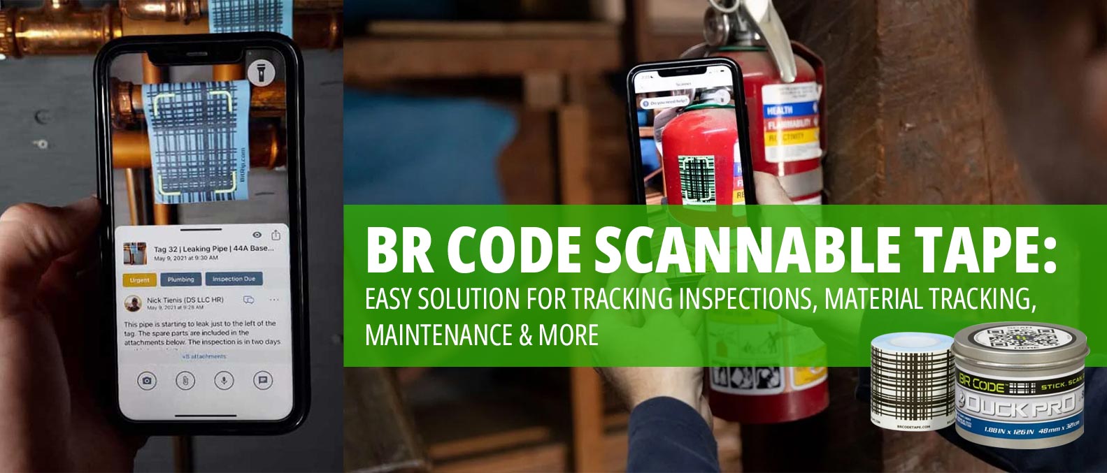 BR Code Scannable Tape: Durable & Intuitive Tracking & Data Solution