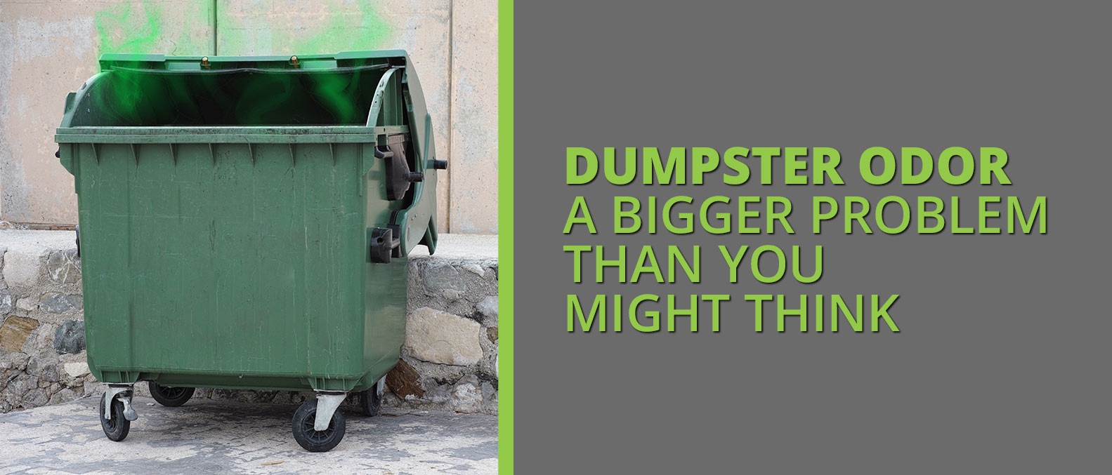 Green Klean Tablets Eliminate Dumpster Odor