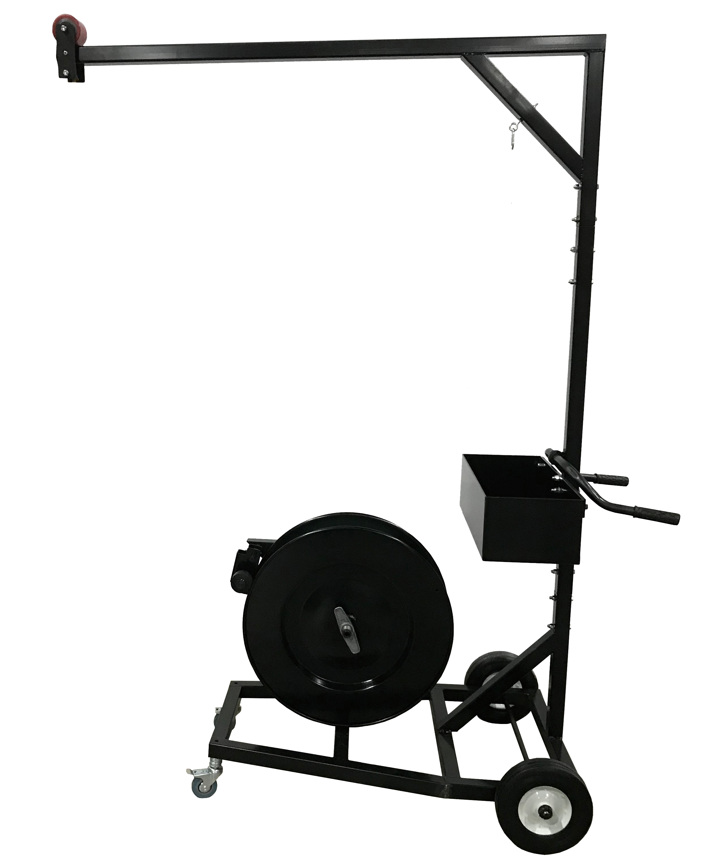Strapping Tool Balancer Cart with Tool Mast
