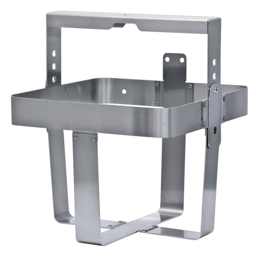 Stainless Steel Locking Square 5 Gallon Pail Rack