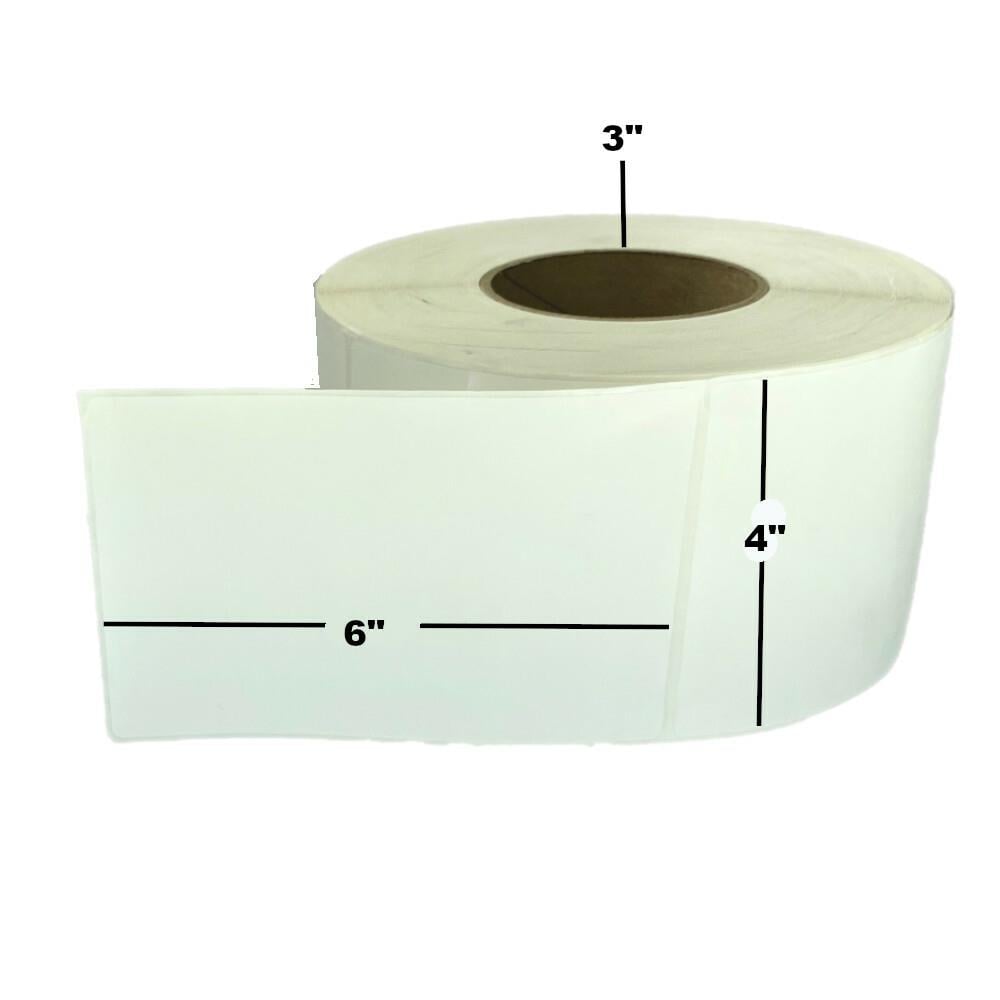 4X6 TT LABEL PERFED 1000/RL 4ROLLS/CASE - ICC Business Products