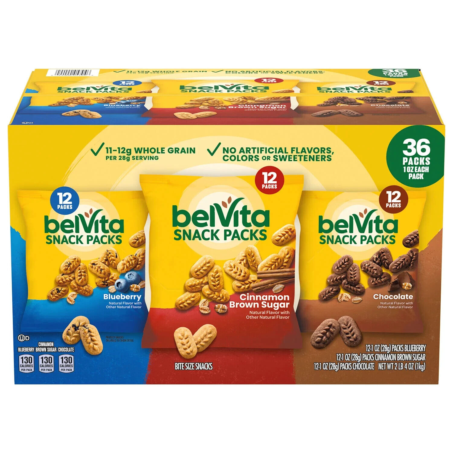 belVita Bites Breakfast Biscuits Variety Pack (36 pk.) - ICC Business ...