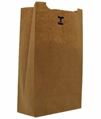 3- Lb Grocery Bag 30# Kraft 100% Recycled - ICC Business Products