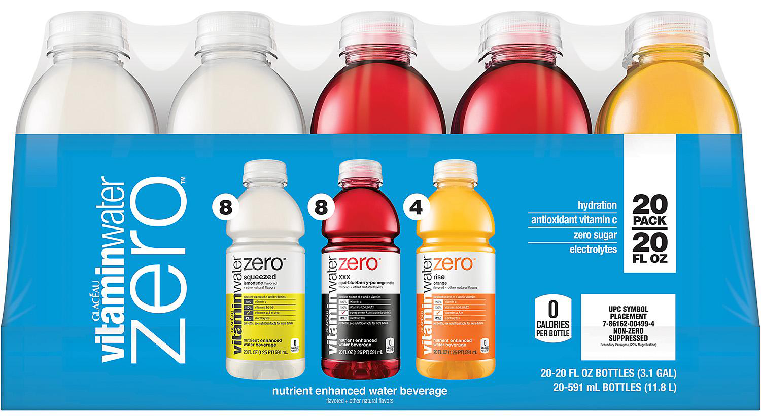 Vitamin Water Zero Label