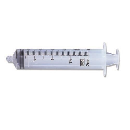 BD 309653 General Purpose Syringe Luer-Lok™ 60 mL Blister Pack Luer Lock Tip Without Safety 40 ...