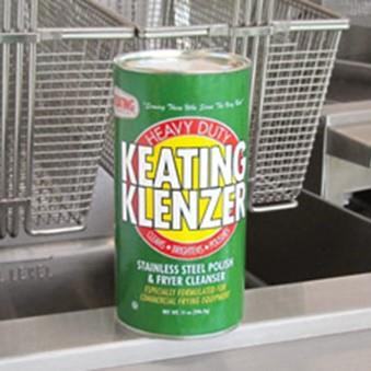 Keating Klenzer Stainless Steel Polish and Fryer Cleaner, 14 oz, 12 ...