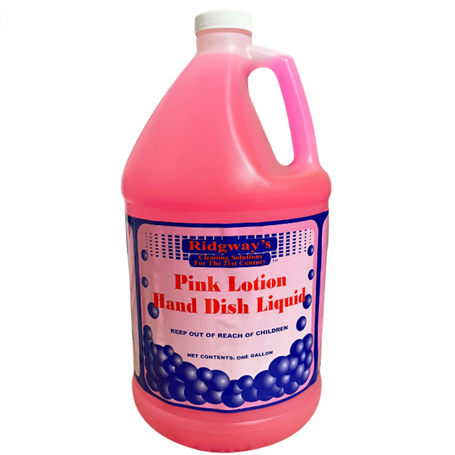 Pink Lotion Hand Dish Detergent, Gallon, 4/Case - mastersupplyonline