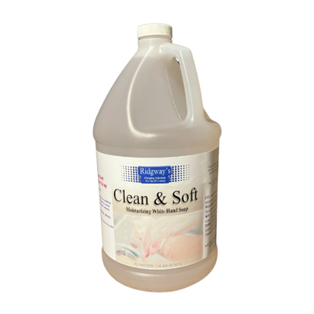 Clean & Soft White Lotion Hand Soap, Gallon, 4/Case - mastersupplyonline
