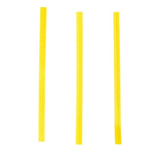 Twist Ties, 4", Yellow, 2000/Box - mastersupplyonline