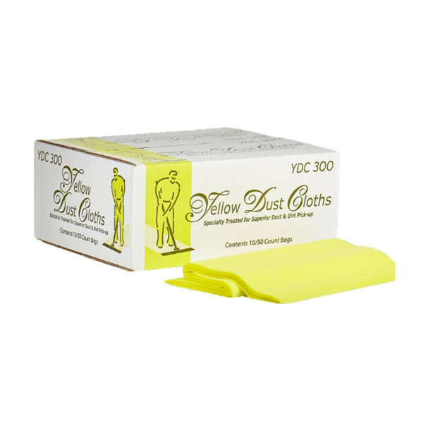 Yellow Dusting Cloths - mastersupplyonline