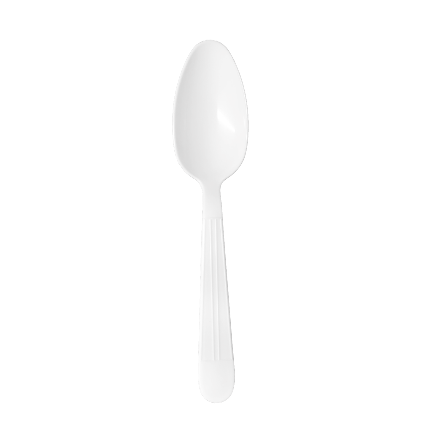 "Simple" Heavyweight Teaspoons, White, 1000/Carton - mastersupplyonline