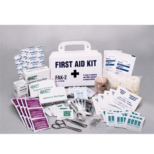 Hygrade FAK-2 First Aid Kit, 25 Persons, Each - mastersupplyonline