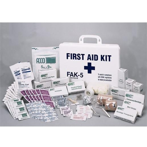 Hygrade FAK-5 First Aid Kit, 50 Persons, Each - mastersupplyonline