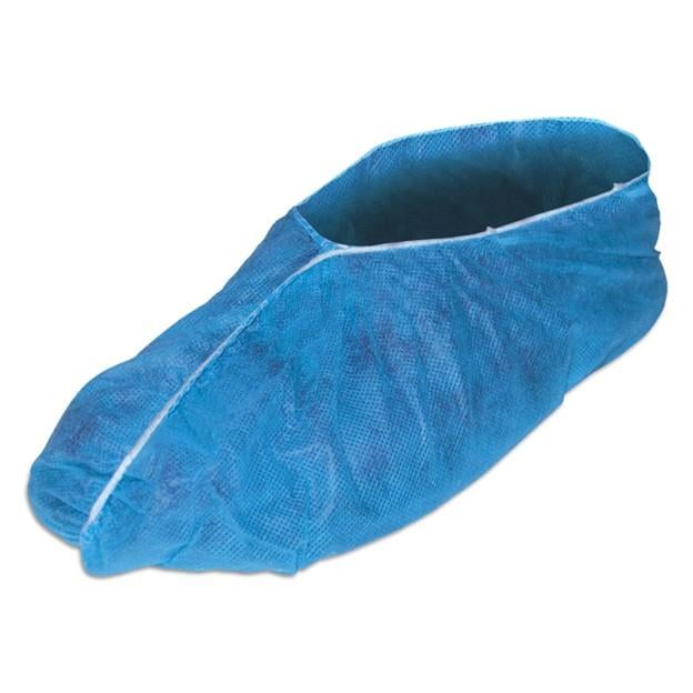 Shoe Covers, Regular Size, Non-Skid Polypropylene, Blue, 300/Case ...