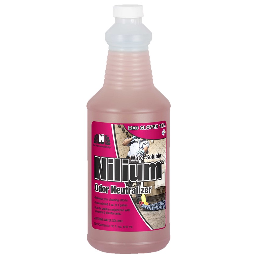 Nilium Odor Neutralizer Concentrate, Red Clover Tea, 32oz, 6/Case ...