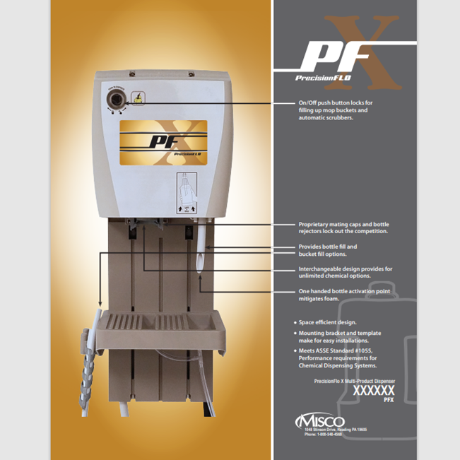 PrecisionFlo X Chemical Dilution System, Interchangeable Single Product ...